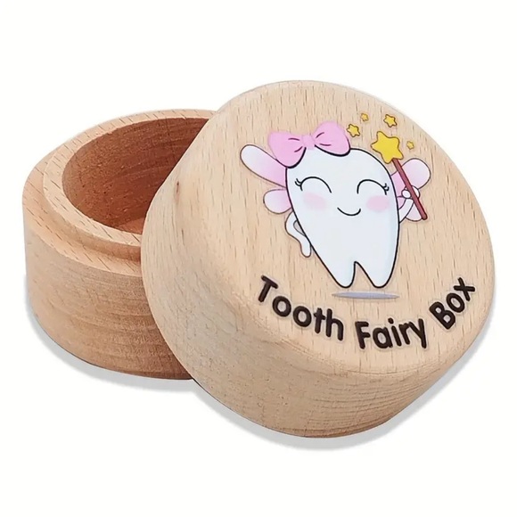 Tasha’s Boutique | Other | Tooth Fairy Wooden Box Tooth Fairy Keepsake ...